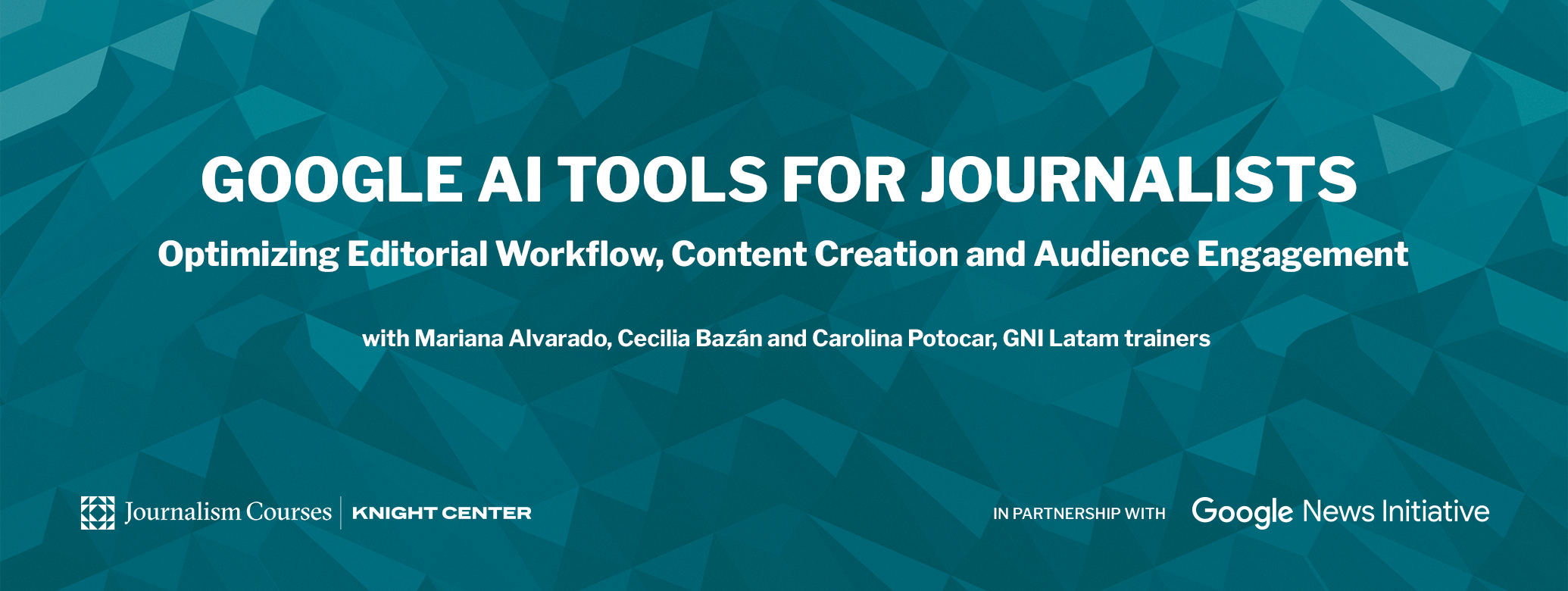 Google AI Tools for Journalists | Home